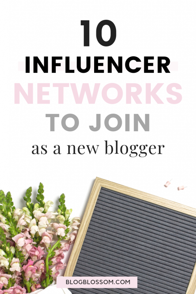 10 Influencer Networks To Start Making Money As A New Blogger – Blog ...